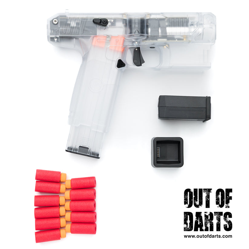 AIT + 40MAX Lightning Brushless Flywheel Blaster - Mag-Fed Pistol – Out ...