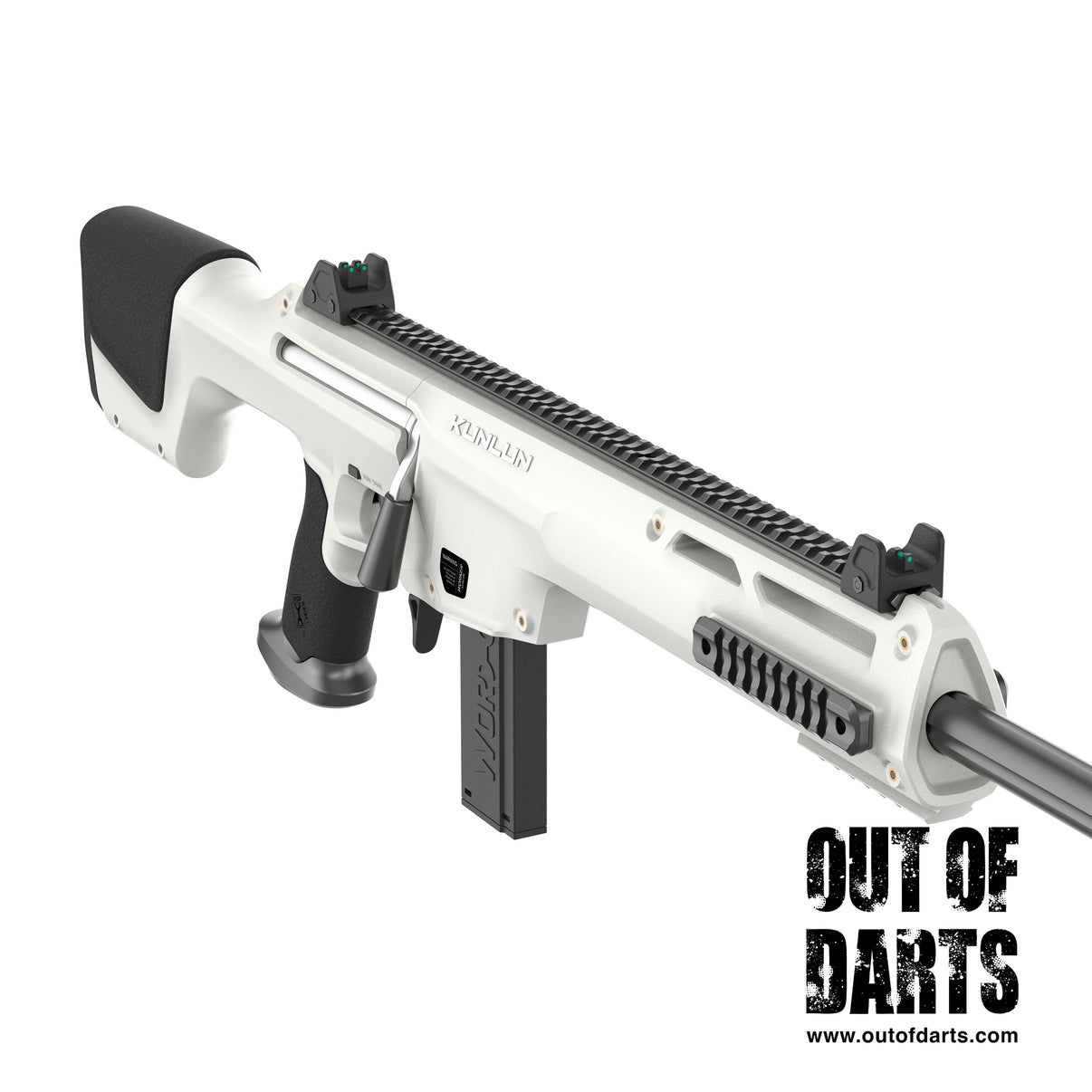 Worker Kunlun Bolt-Action Sniper Blaster - Mag-Fed Springer – Out of Darts