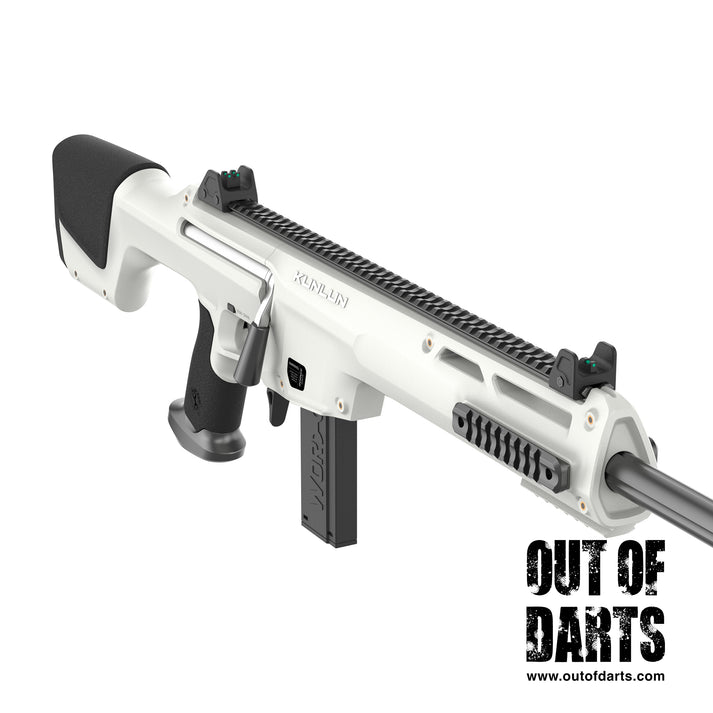Worker Kunlun Bolt-Action Sniper Blaster - Mag-Fed Springer – Out of Darts
