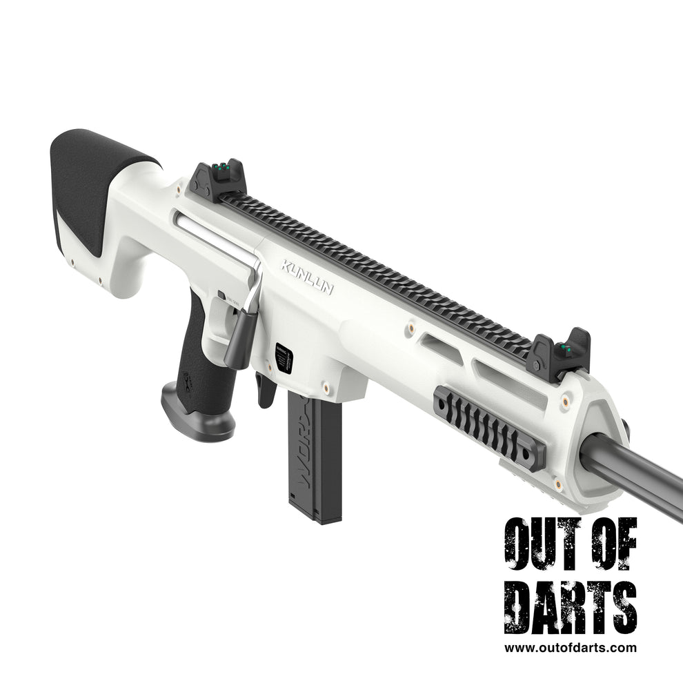 Worker Kunlun Bolt-Action Sniper Blaster - Mag-Fed Springer – Out of Darts