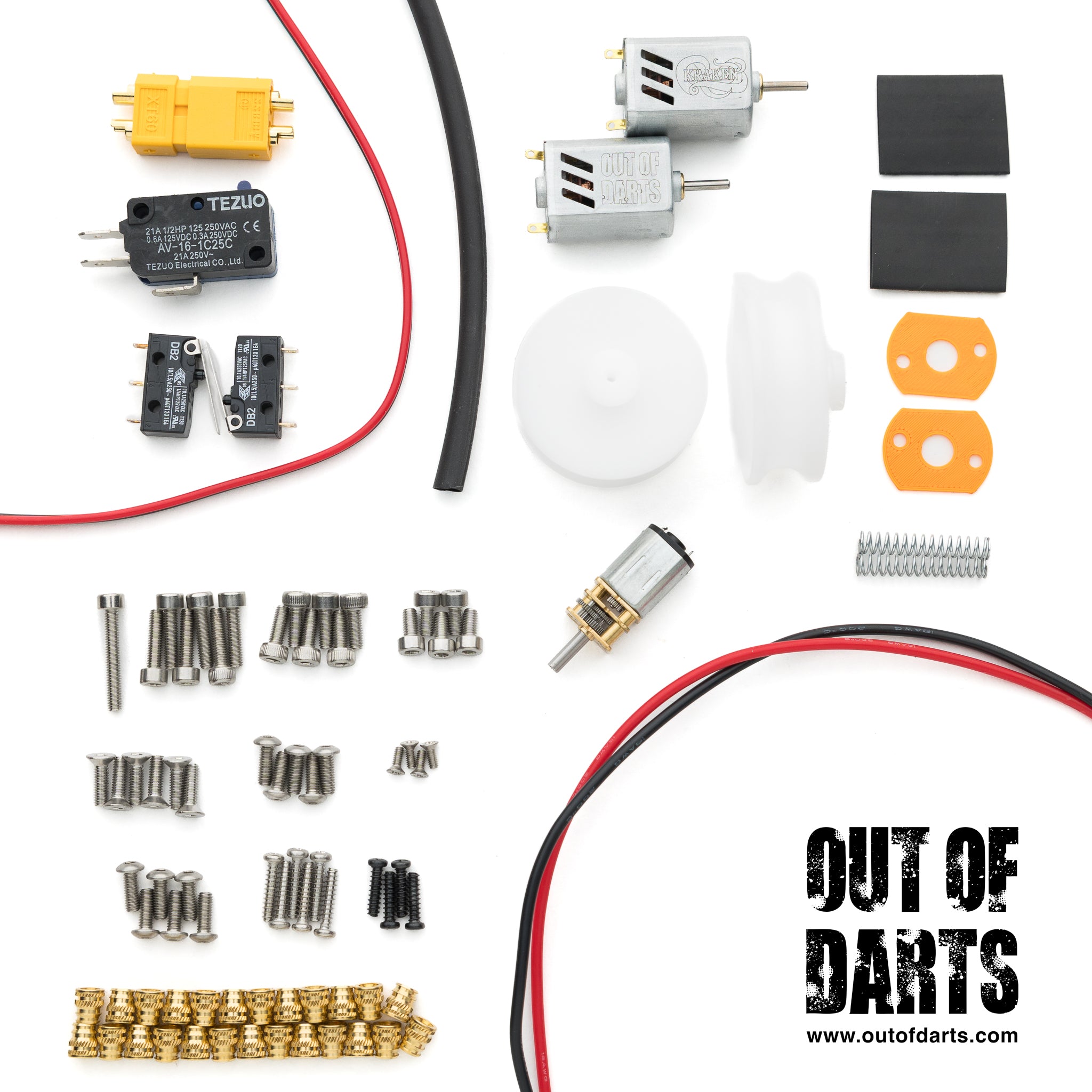 CheckYourVector NPC-9 Flycore Hardware Kit – Out of Darts