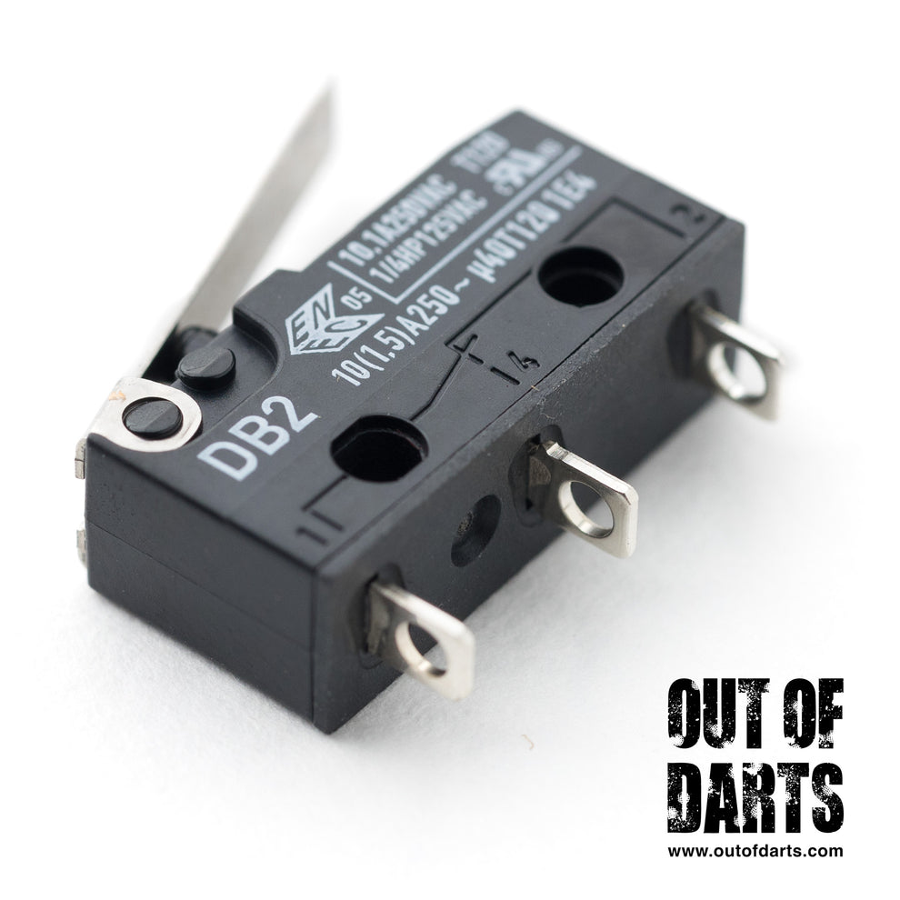 10A Microswitch Cherry DB2 - Lever, Pin, or Roller Switch for Nerf ...