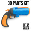 Flux Labs Gambit 40MAX Blaster 3D Parts + Hardware Kit – Out of Darts