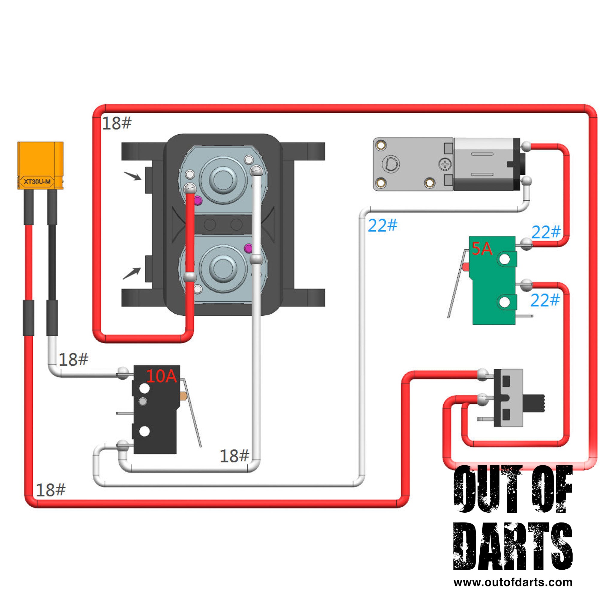 Nightingale/Vector Pro Full-Auto Conversion Kit – Out of Darts