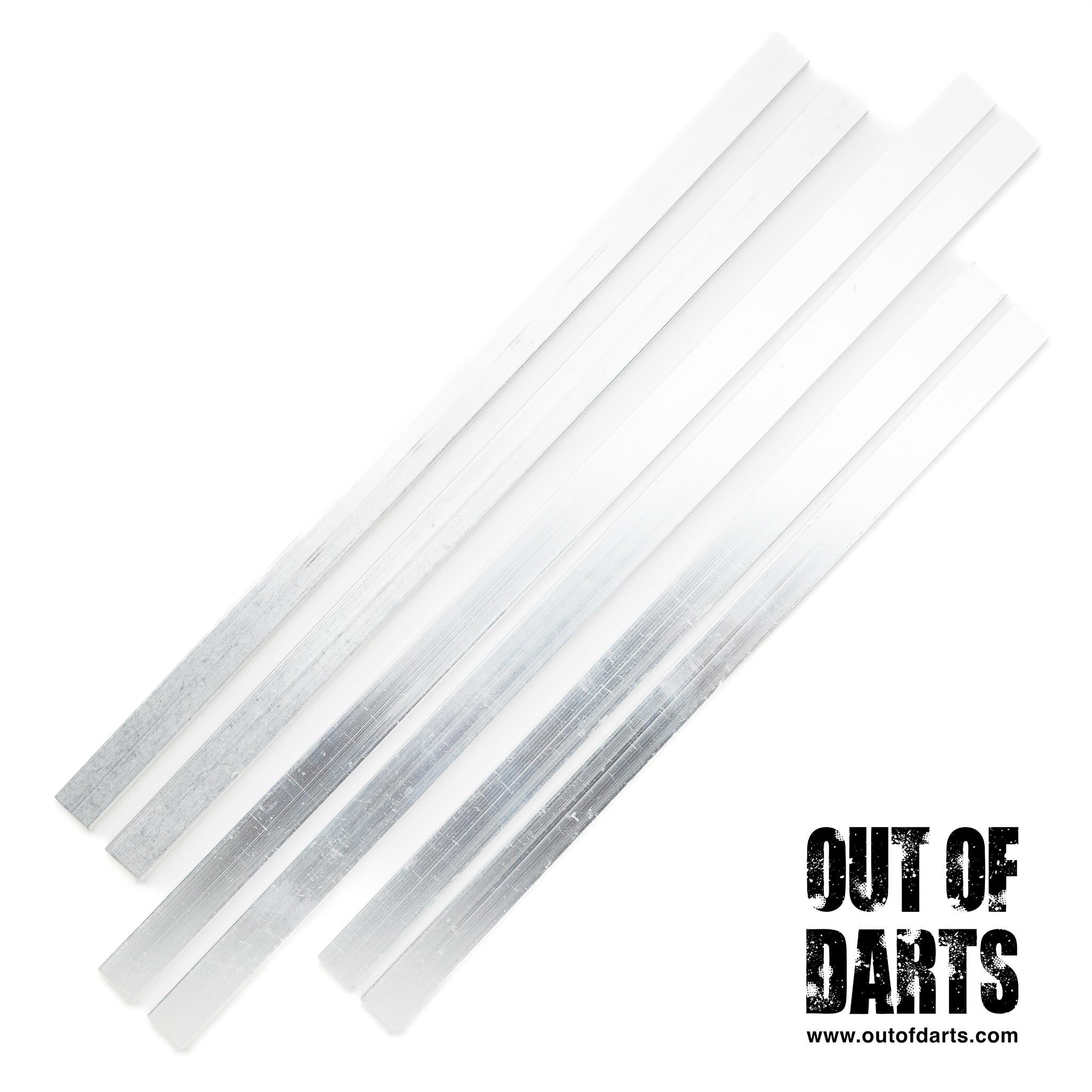 Raw Flat Bar/Bolt Arm Pairs 1/2in x 3/32in – Out of Darts