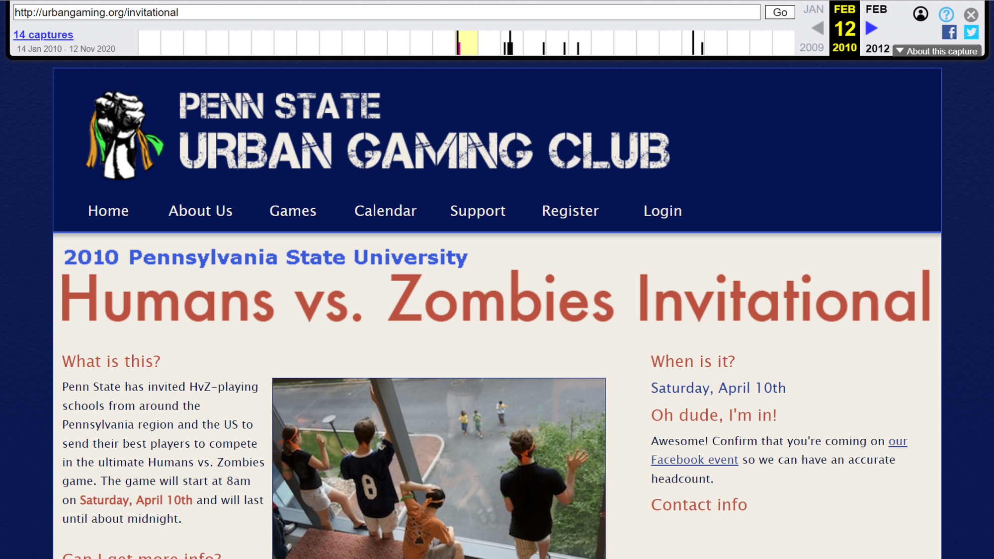 Humans vs Zombies – Out of Darts