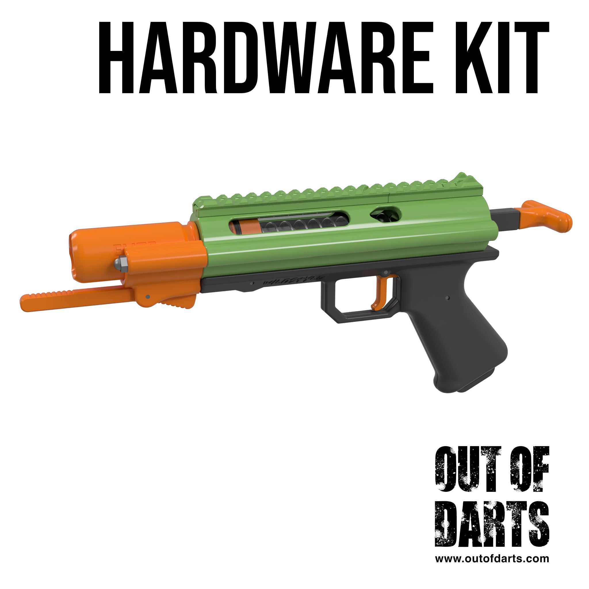 Sillybutts Wildstyle Silly Shell Pistol Hardware Kit – Out of Darts