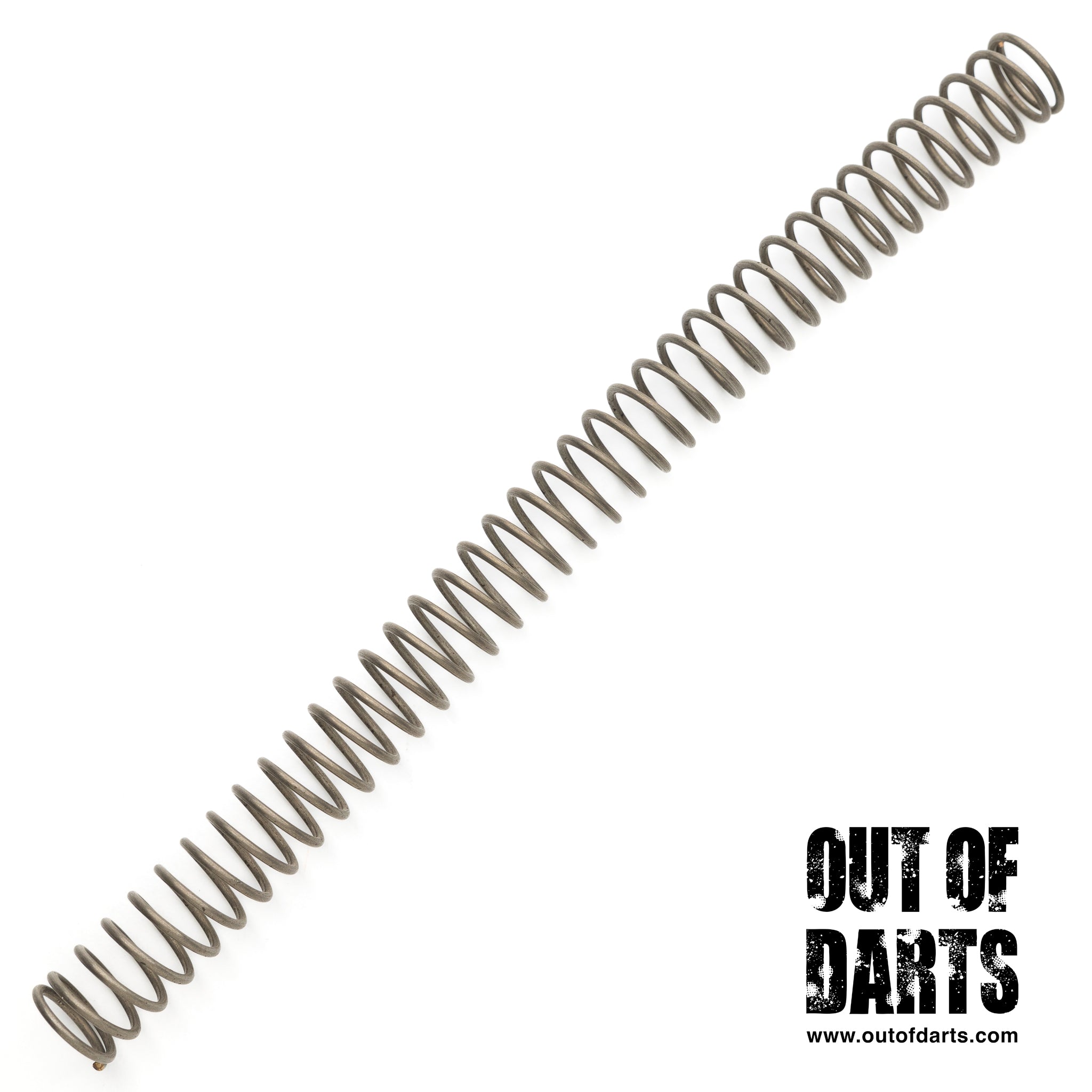 OOD K26 2.0 x 280mm Spring with Squared Ends – Out of Darts
