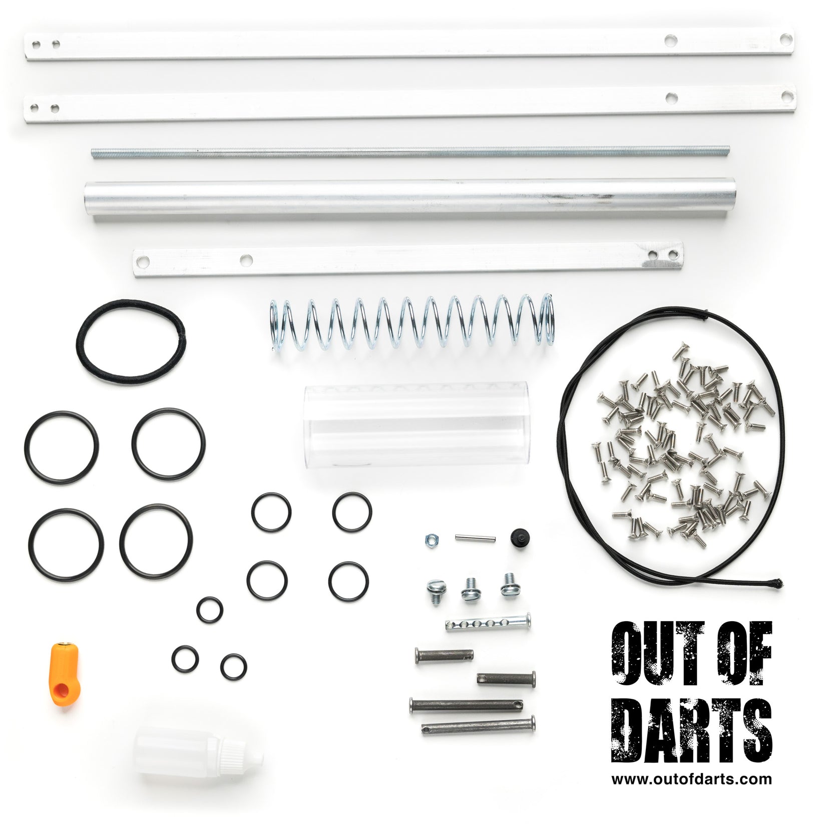 Sillybutts SLAB 3D Parts + Hardware Kit – Out of Darts