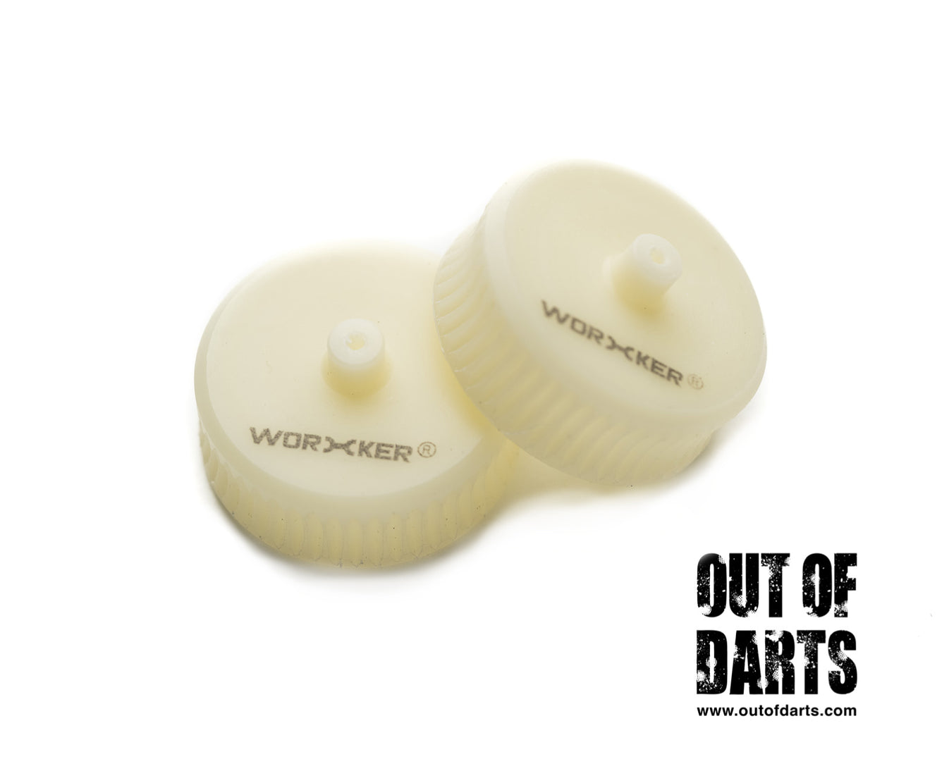 Worker Standard Crush Flywheels Pair - White POM Flywheel Set – Out of ...