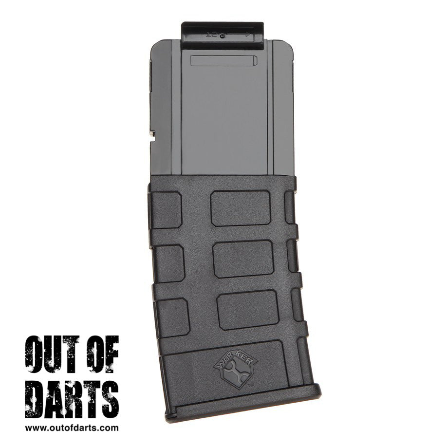 Worker Nerf 12 Round Full-Length Magazine – Out of Darts