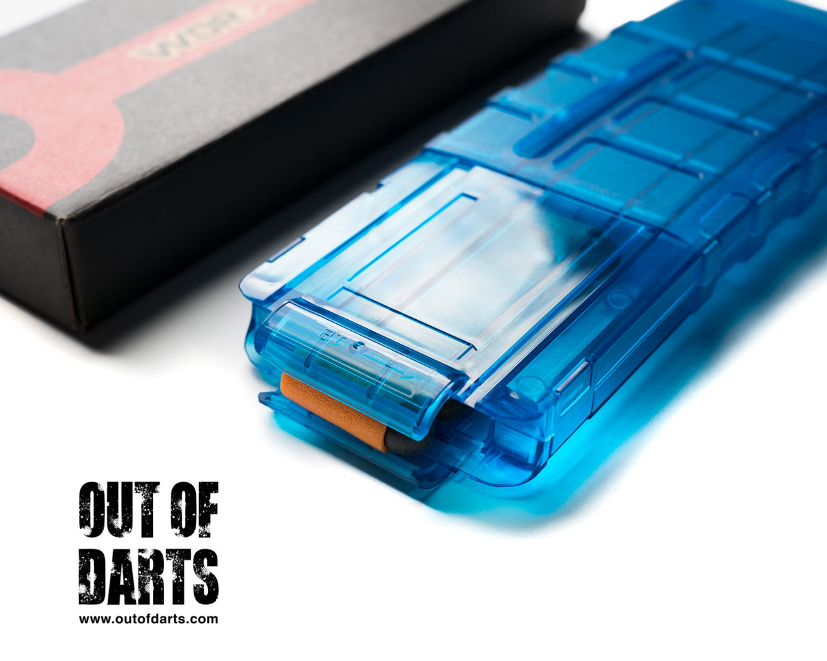 Worker Nerf Short Dart 12 Round Magpull Style Magazine Clip – Out of Darts
